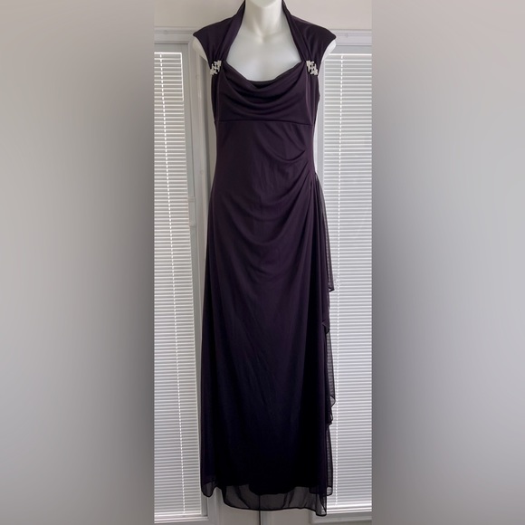 R & M Richards | Dresses | Rm Richards Size 6 Formal Dress Halter Style ...